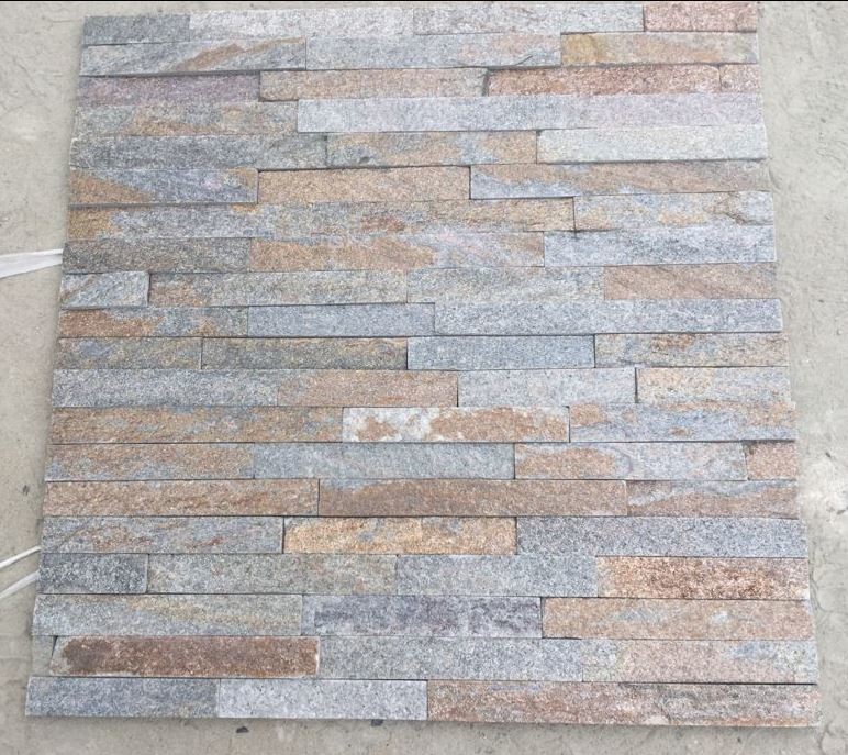 Rustic Quartzite Z Stone Panel Natural Stone Cladding Quartzite Stone Veneer Fireplace Stacked Stone